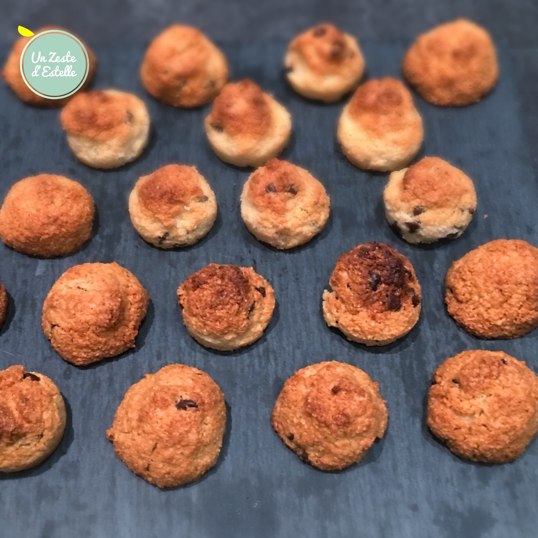 Rochers coco et choco d'Estelle - Un Zeste d'Estelle