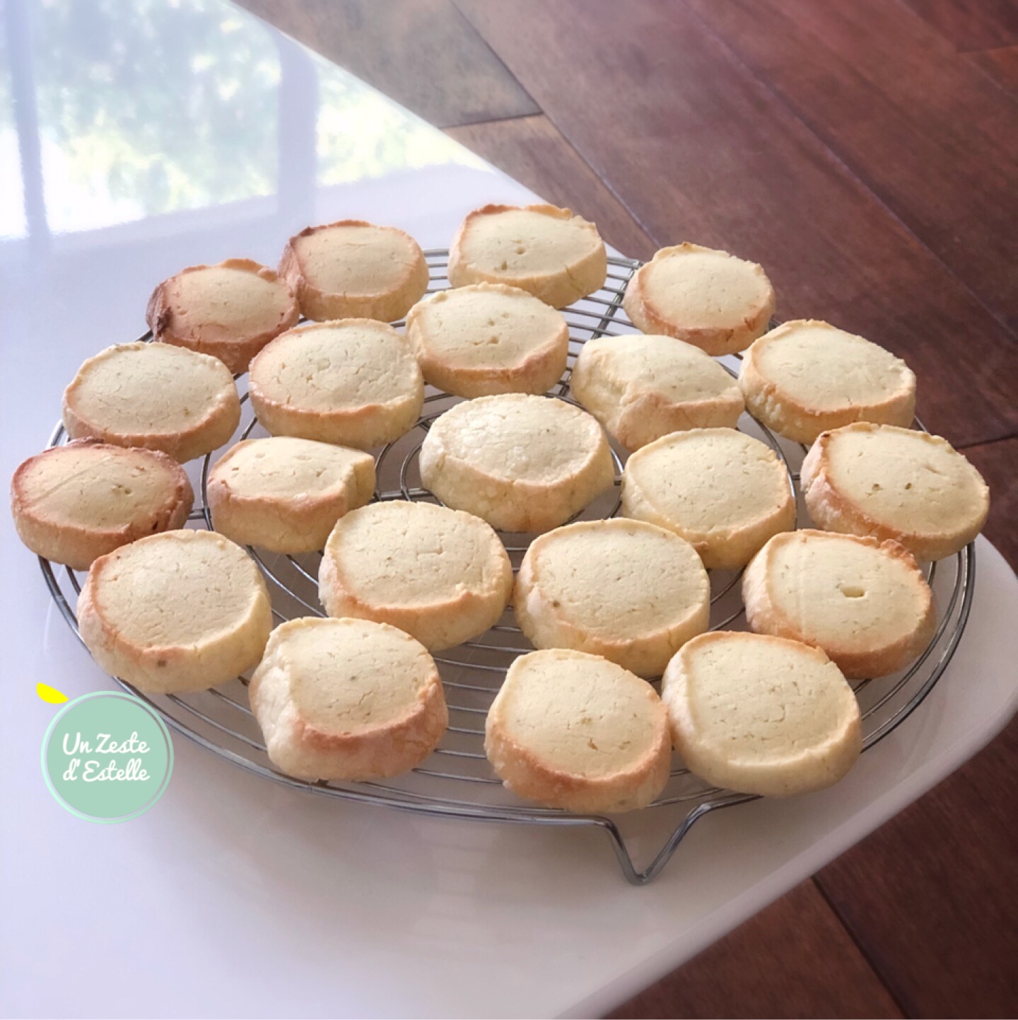 Sablés au citron vert de Martha Stewart - Un Zeste d'Estelle