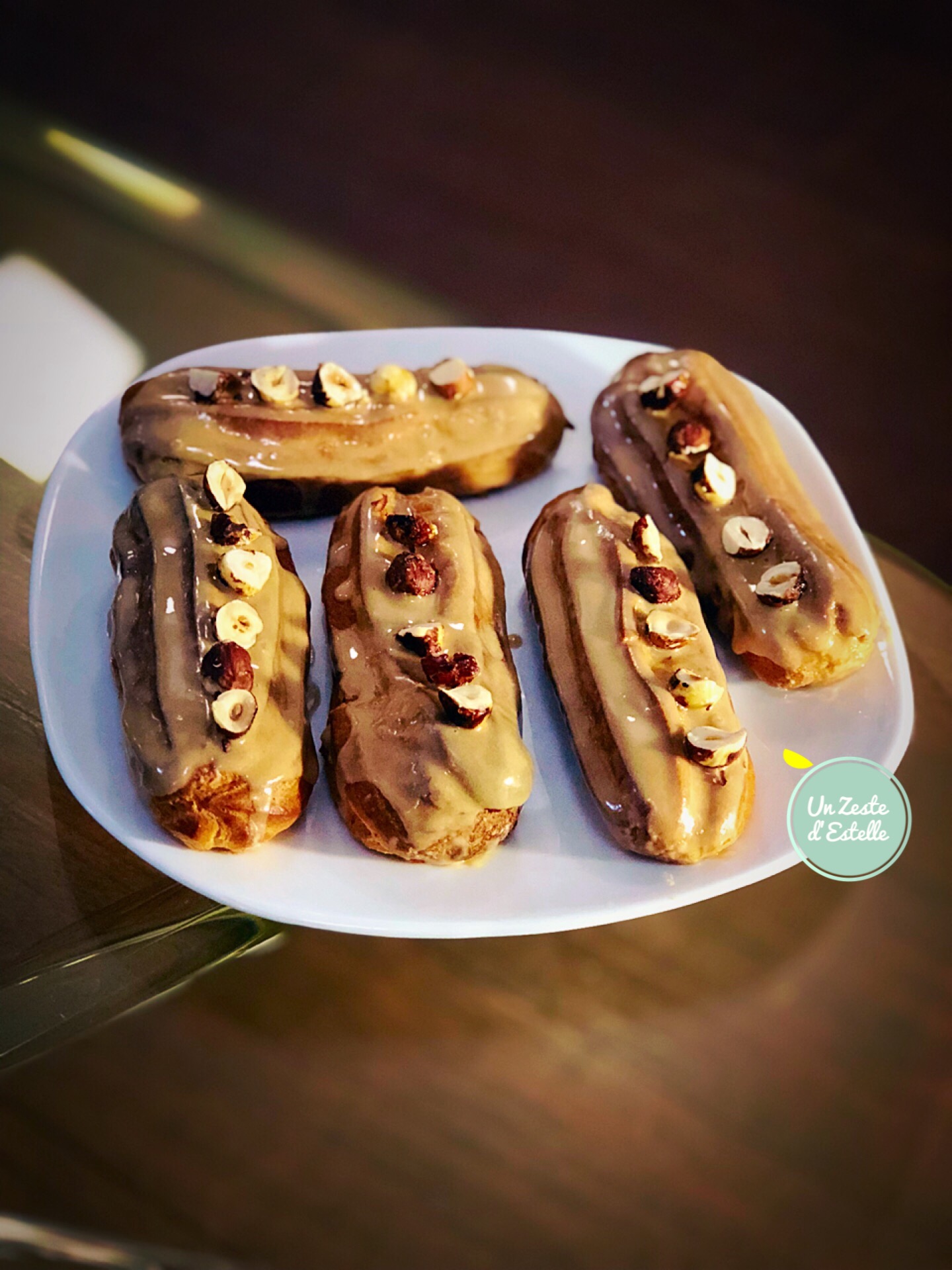 Eclairs au café sans lactose de folie - Un Zeste d'Estelle